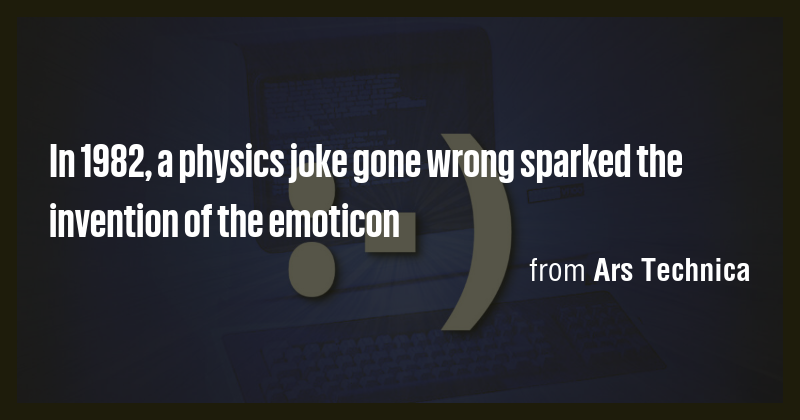 In 1982, a physics joke gone wrong sparked the invention of the ...