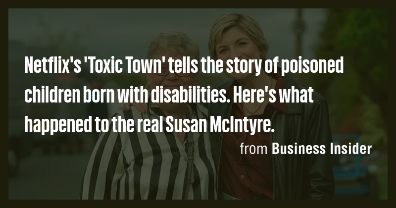 Netflix's 'Toxic Town' tells the story of poisoned children born with ...