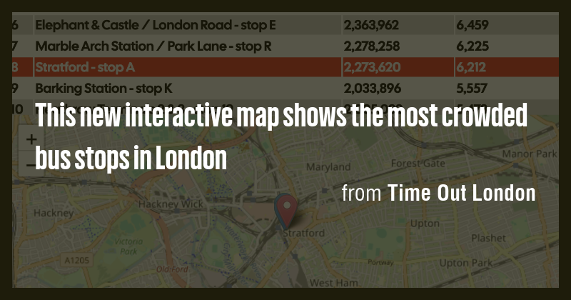 This new interactive map shows the most crowded bus stops in London ...
