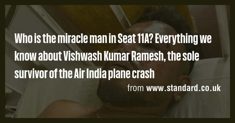 Who is the miracle man in Seat 11A? Everything we know about Vishwash ...