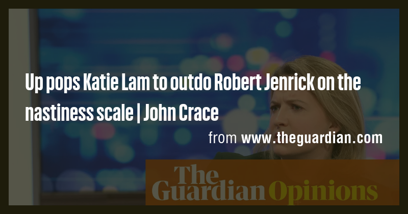 Up pops Katie Lam to outdo Robert Jenrick on the nastiness scale | John ...