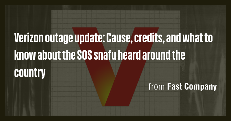 Verizon outage update: Cause, credits, and what to know about the SOS ...
