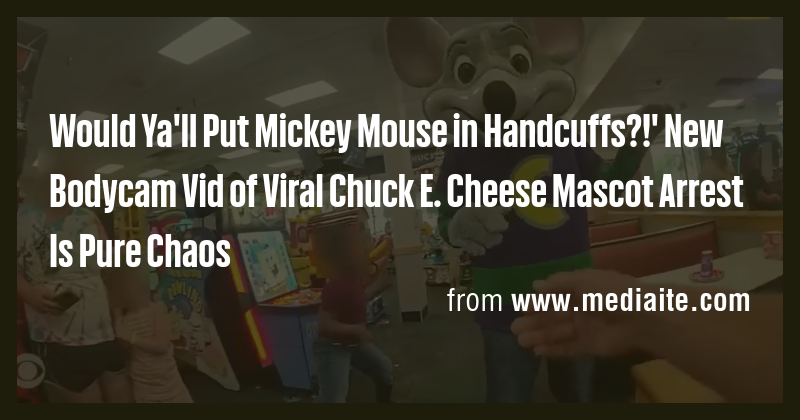 Would Ya'll Put Mickey Mouse in Handcuffs?!' New Bodycam Vid of Viral ...