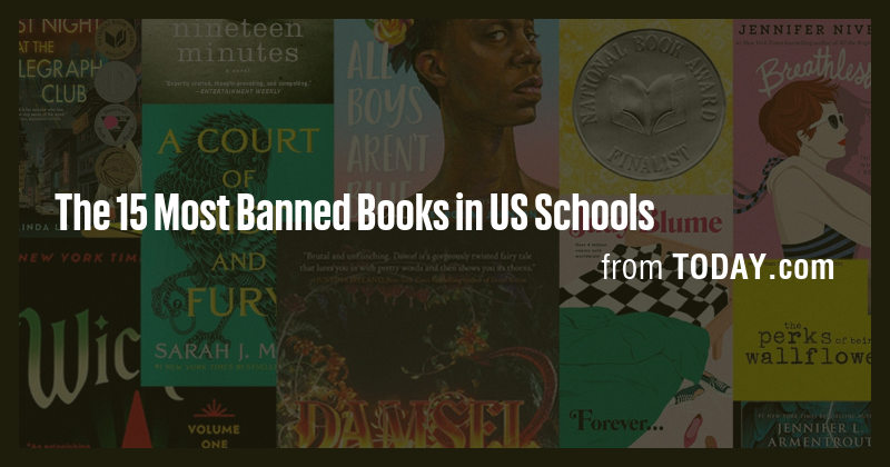 The 15 Most Banned Books in US Schools - Briefly