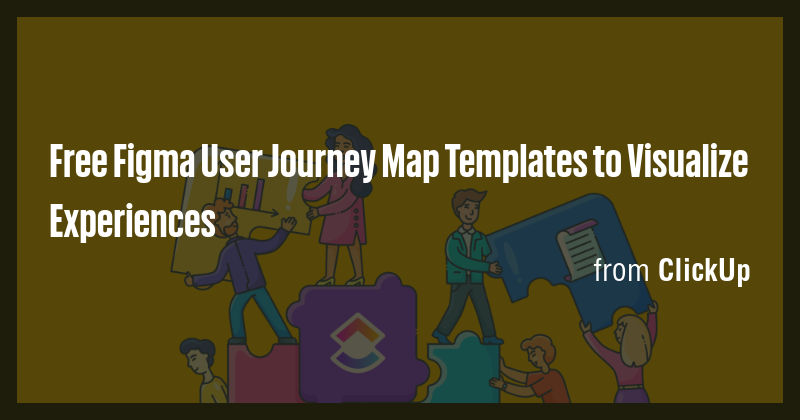 Free Figma User Journey Map Templates to Visualize Experiences - Briefly