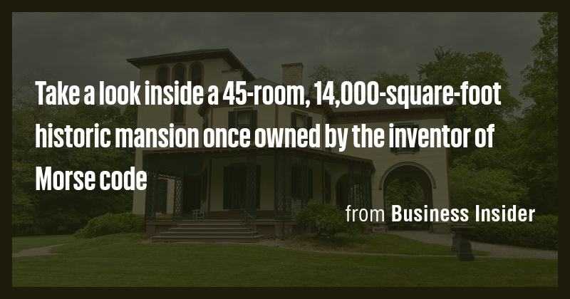 Take a look inside a 45-room, 14,000-square-foot historic mansion once ...