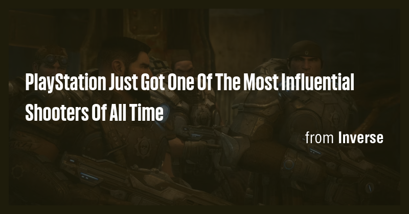 PlayStation Just Got One Of The Most Influential Shooters Of All Time ...