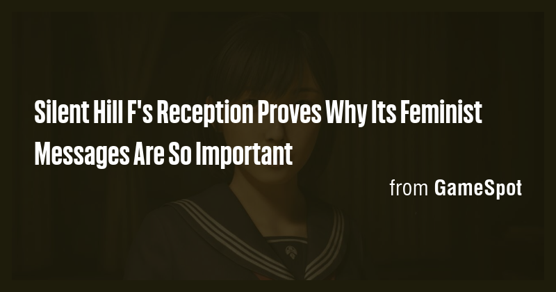 Silent Hill F's Reception Proves Why Its Feminist Messages Are So ...