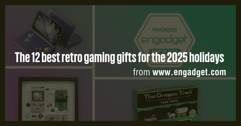 The 12 best retro gaming gifts for the 2025 holidays - Briefly