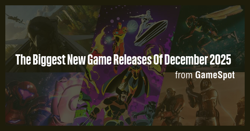 The Biggest New Game Releases Of December 2025 - Briefly