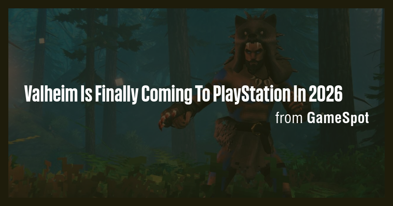 Valheim Is Finally Coming To PlayStation In 2026 - Briefly