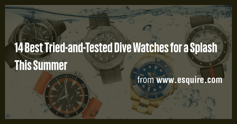 14 Best Tried-and-Tested Dive Watches for a Splash This Summer - Briefly