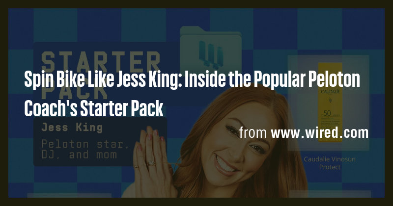 Spin Bike Like Jess King: Inside the Popular Peloton Coach's Starter ...