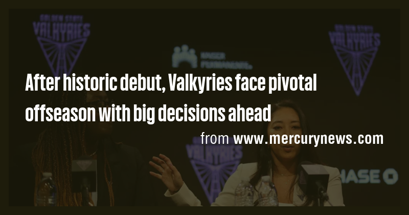 After historic debut, Valkyries face pivotal offseason with big ...