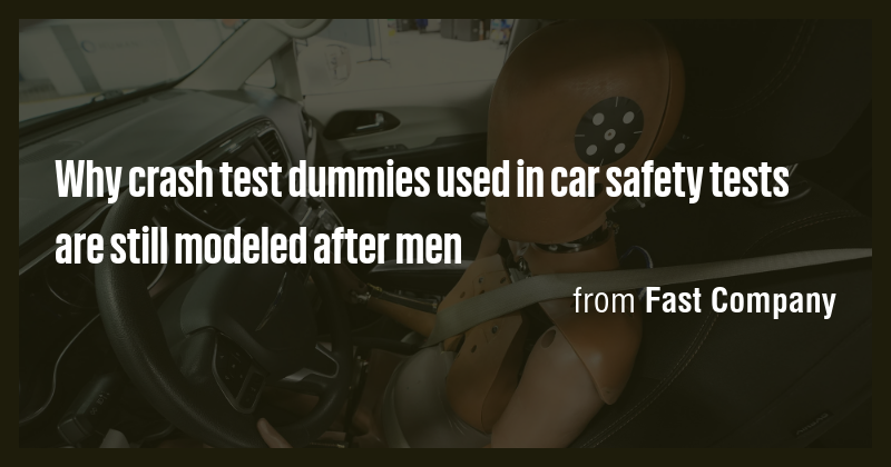 Why crash test dummies used in car safety tests are still modeled after ...