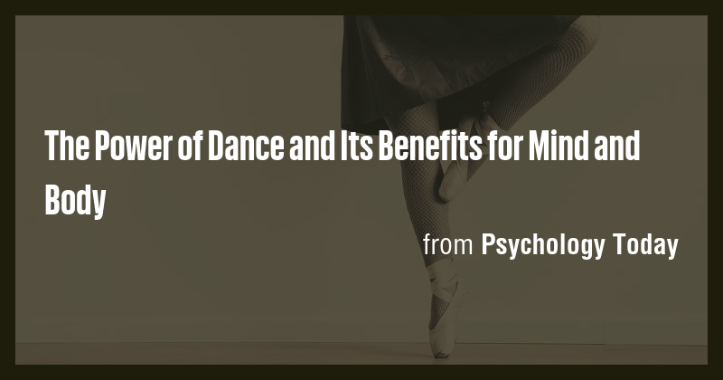 The Power of Dance and Its Benefits for Mind and Body - Briefly