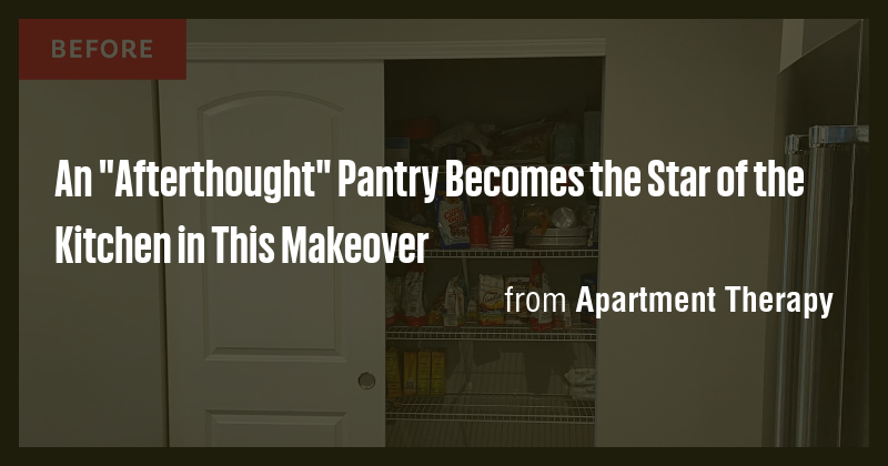 An "Afterthought" Pantry Becomes the Star of the Kitchen in This ...