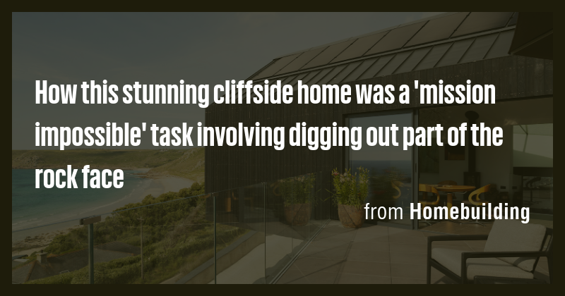 How this stunning cliffside home was a 'mission impossible' task ...